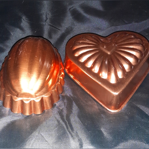 Kitchen | 2 Vintage Copper Molds | Poshmark